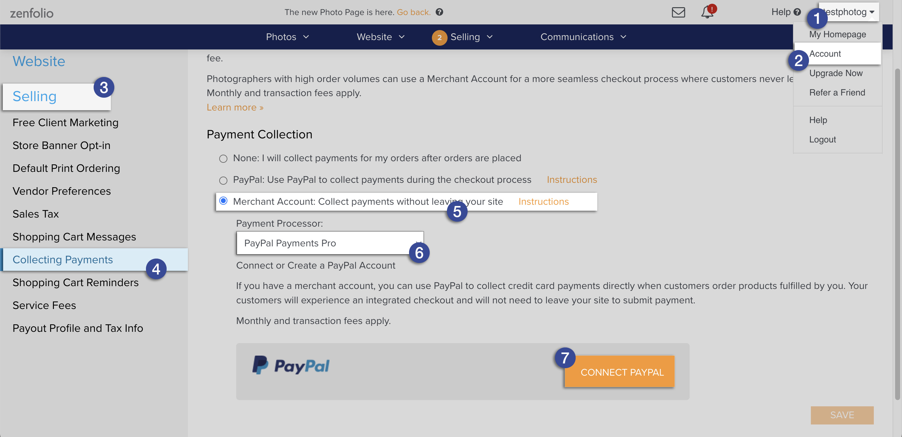 Using a Merchant Account to Collect Payments for Self Fulfilled Product ...