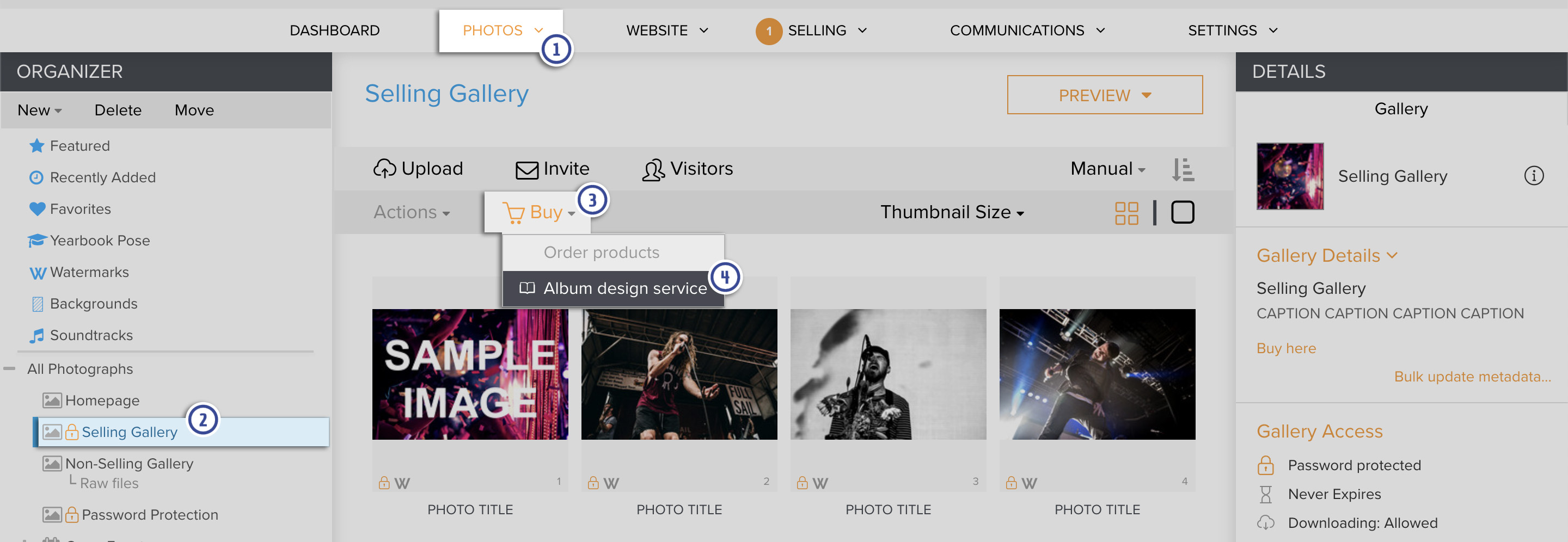 Easy Photo Album Design and Fulfillment Service – Zenfolio