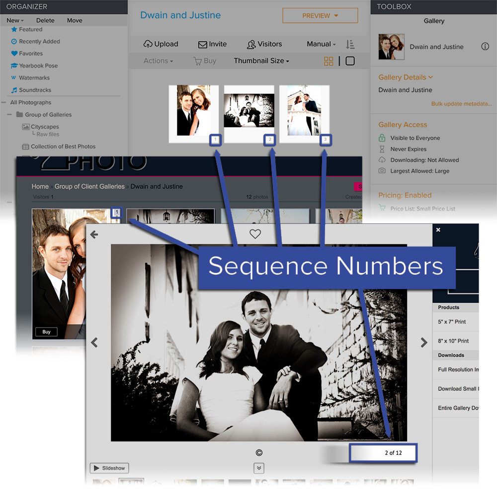 Numbering Images – Zenfolio Classic | Support Center