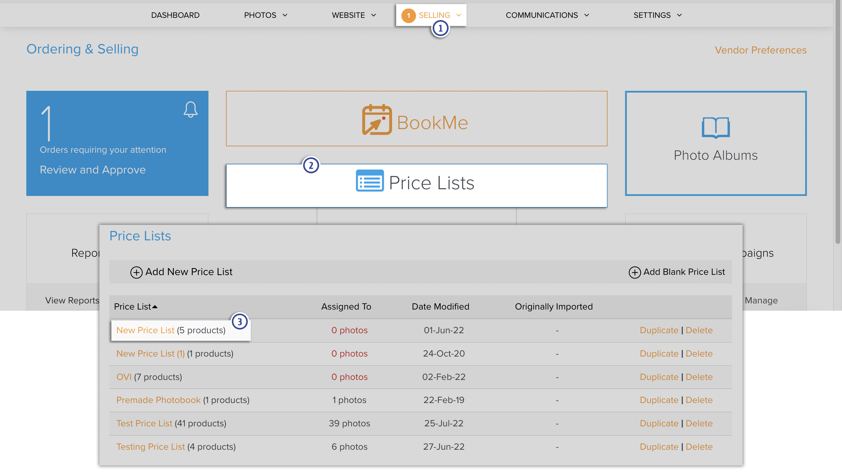 How to Add Packages to a Price List – Zenfolio Classic | Support Center